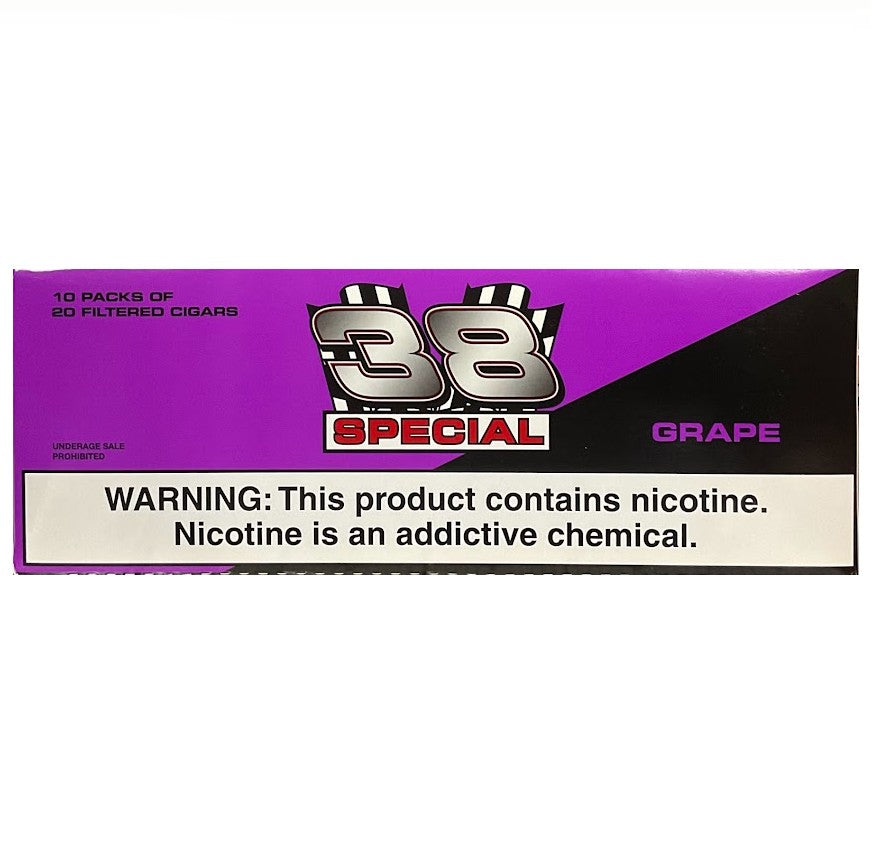 38 SPECIAL CIGAR GRAPE BX – Ranger Wholesale