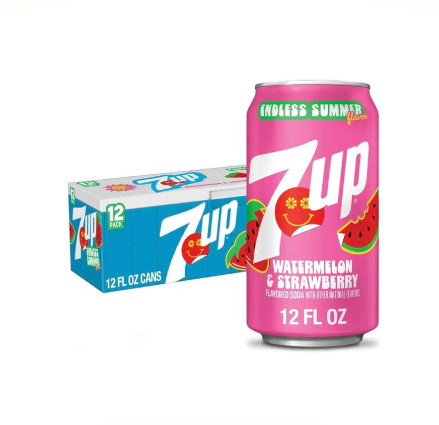 7 UP 12PK/2CT WAT/STRAWBERRY – Ranger Wholesale