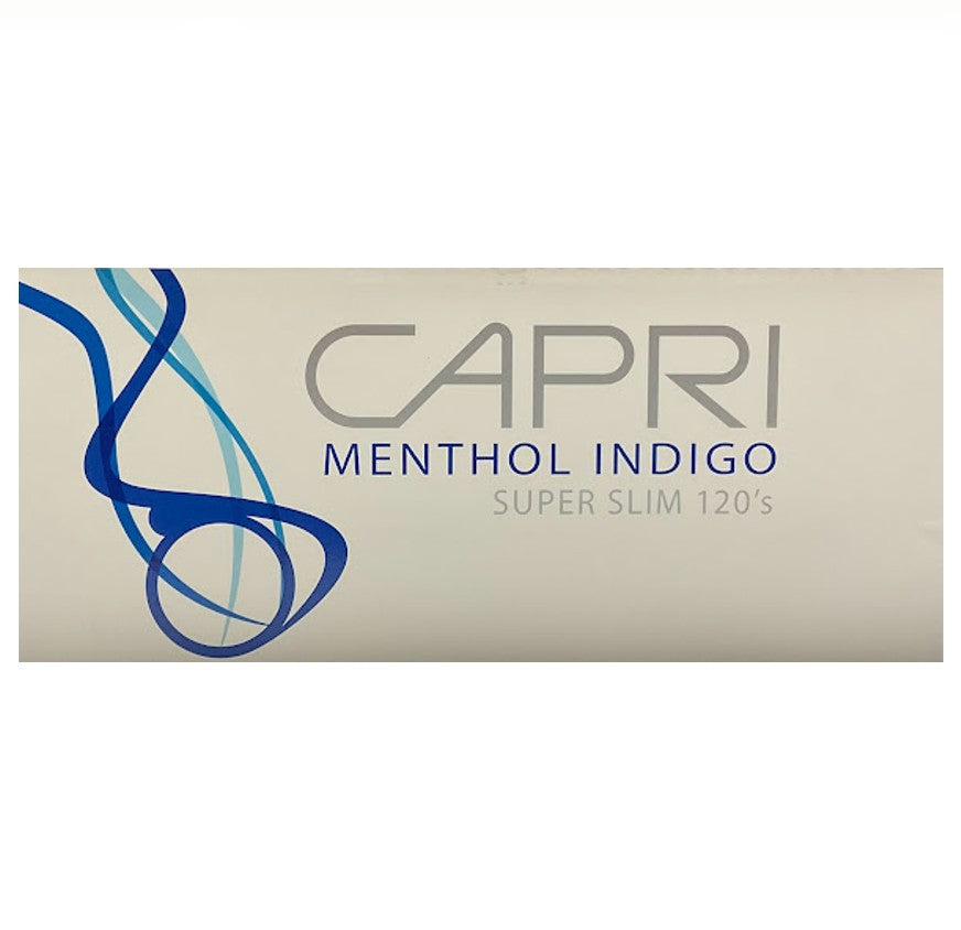 CAPRI MENTHOL INDIGO 120 BX – Ranger Wholesale