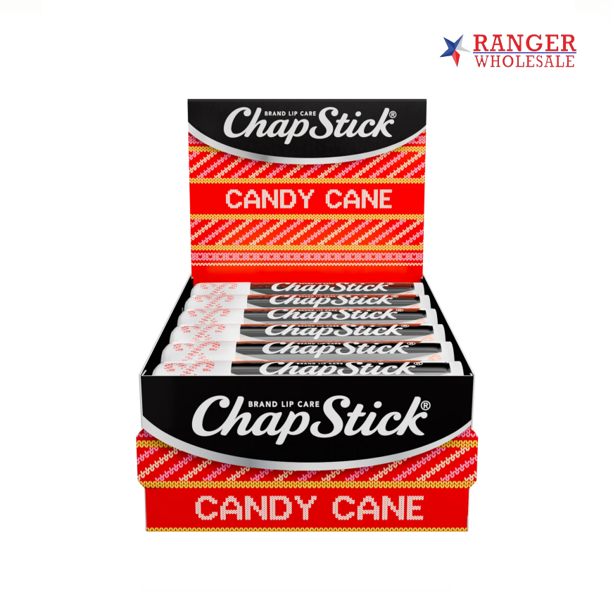CHAPSTICK-CANDY CANE BOX 12 CT – Ranger Wholesale