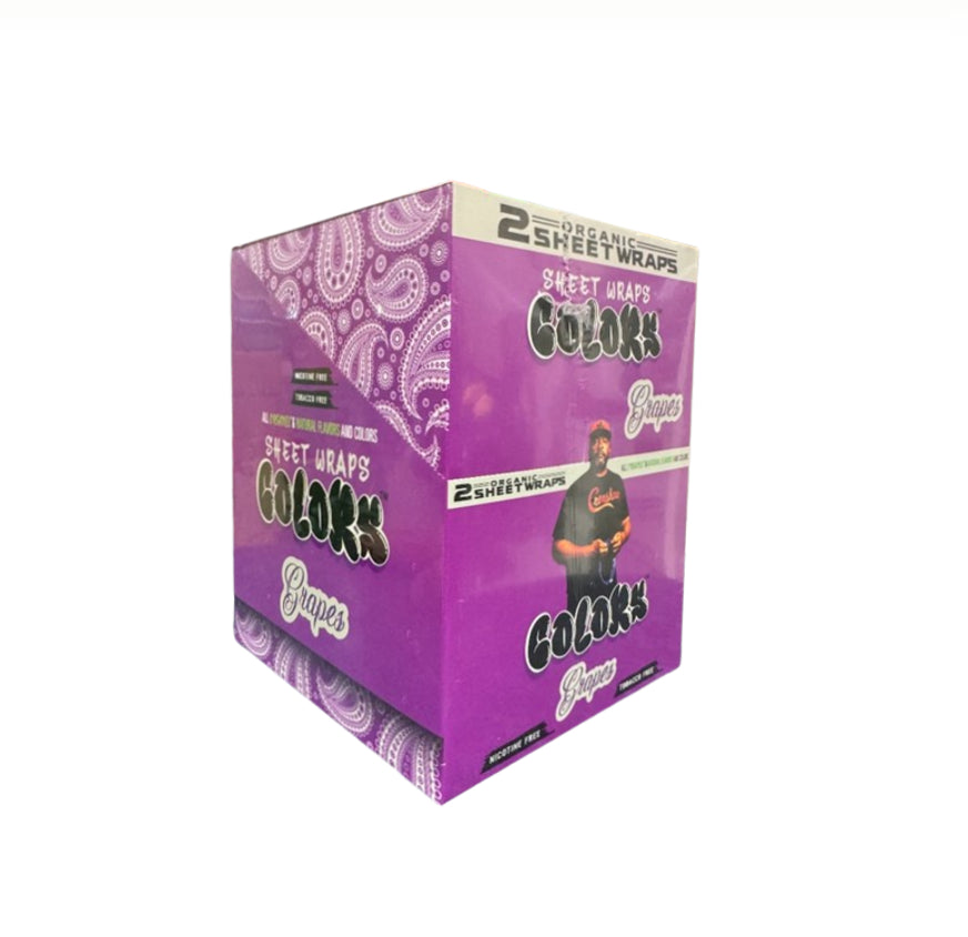 COLORS WRAP 2/25CT GRAPES – Ranger Wholesale