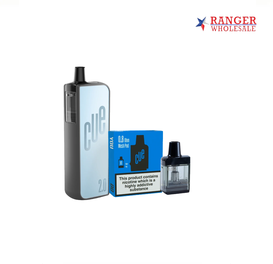 CUE VAP KIT WHITE – Ranger Wholesale