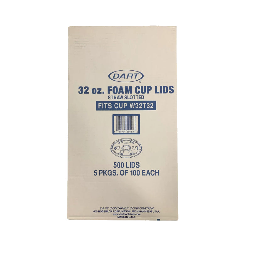 Dart® Foam Cup Lids - 500/32oz – Ranger Wholesale