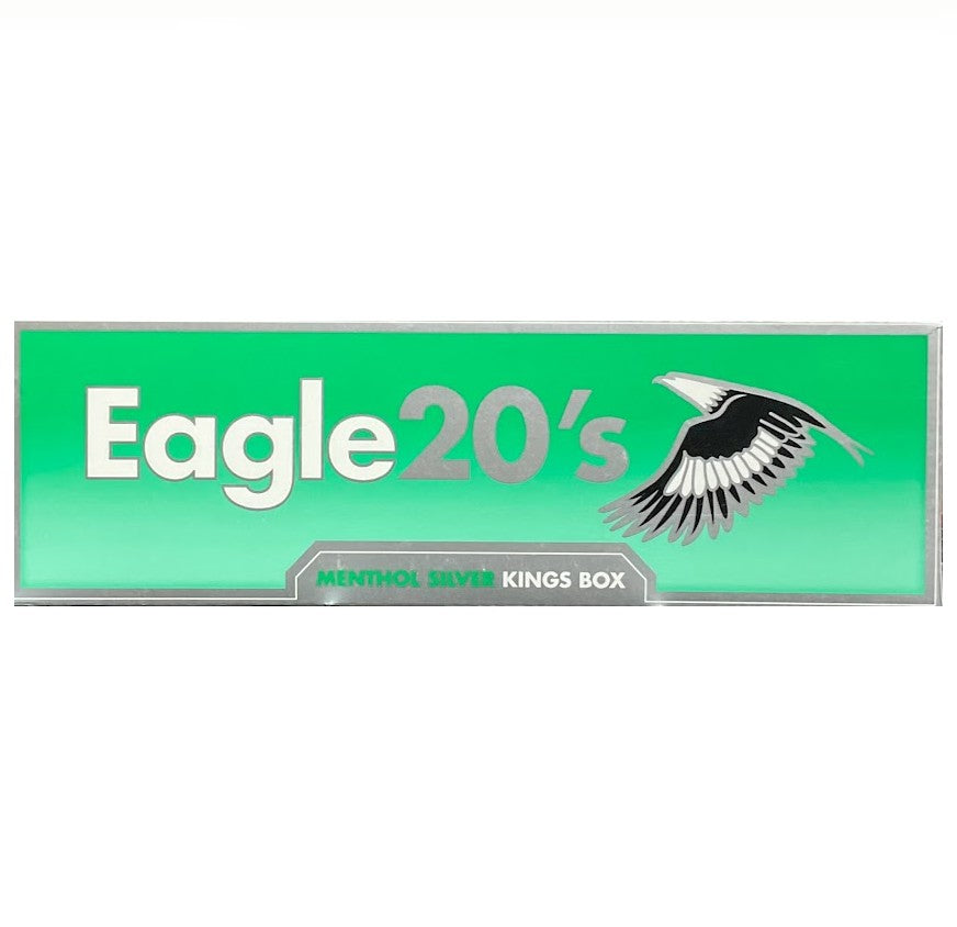 EAGLE 20'S MENTHOL SILVER BX – Ranger Wholesale