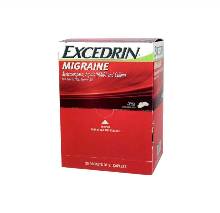 EXCEDRIN MIGRAINE 2/25CT – Ranger Wholesale