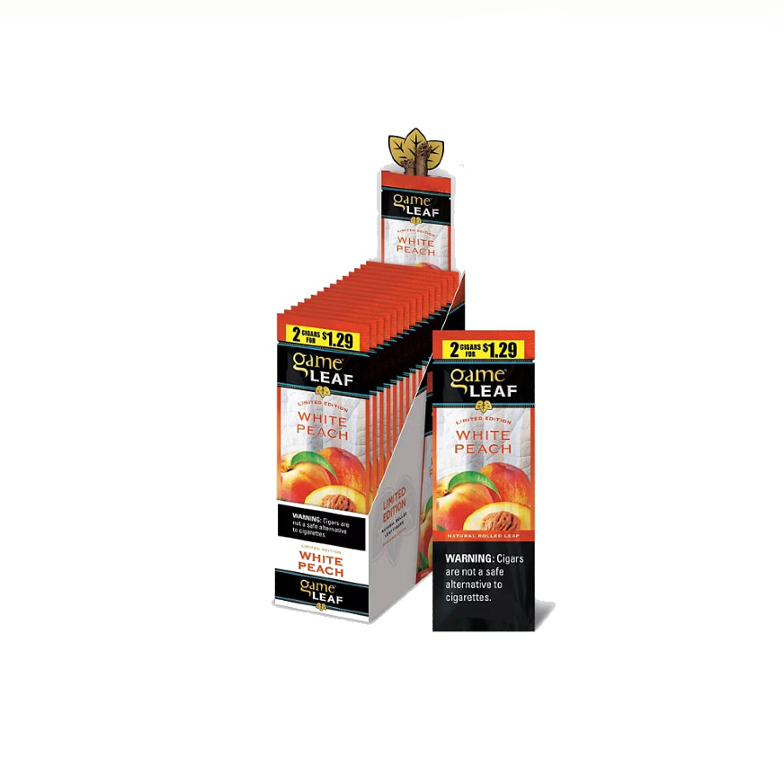 GAME LEAF 2/1.29 WHITE PEACH – Ranger Wholesale