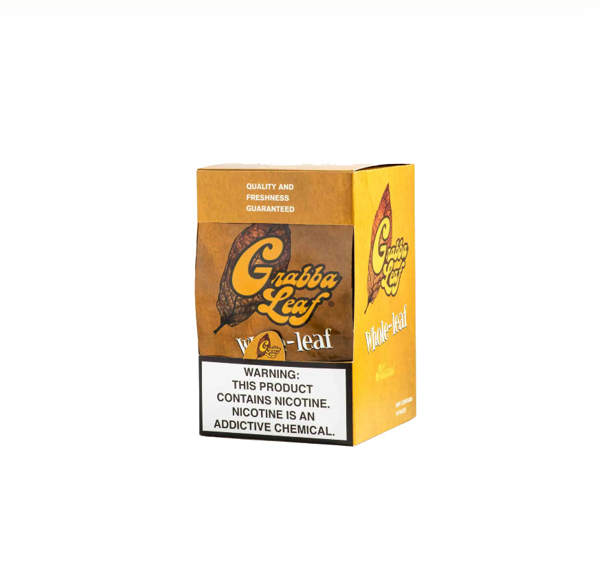 GRABBA LEAF WHOLE L YELLOW10PK – Ranger Wholesale