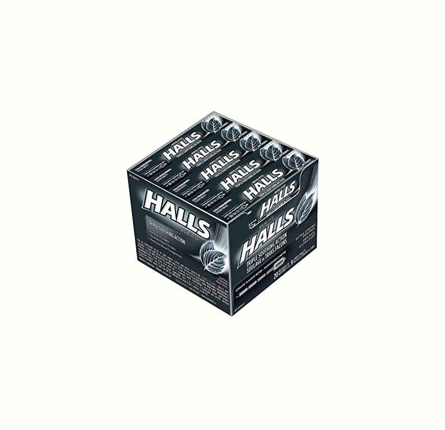 HALLS EXTRA STRONG 20CT – Ranger Wholesale