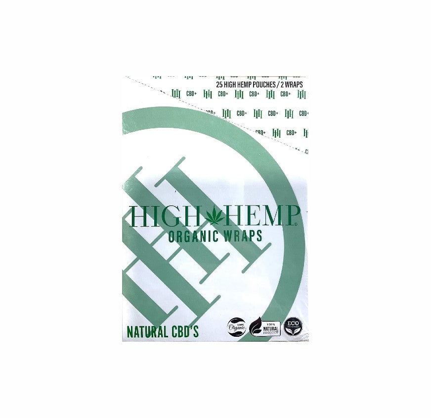 HIGH HEMP ORGANIC WRAPS 25CT – Ranger Wholesale