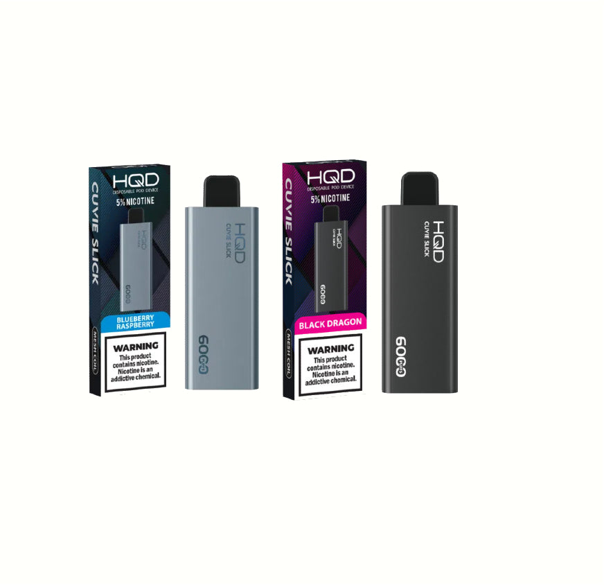 HQD SLICK 6000PUFF 5CTBX – Ranger Wholesale