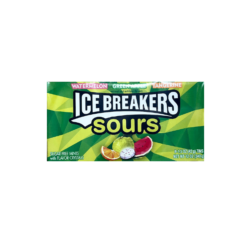 ICE BREAKERS SOURS 8CT (GREEN) – Ranger Wholesale