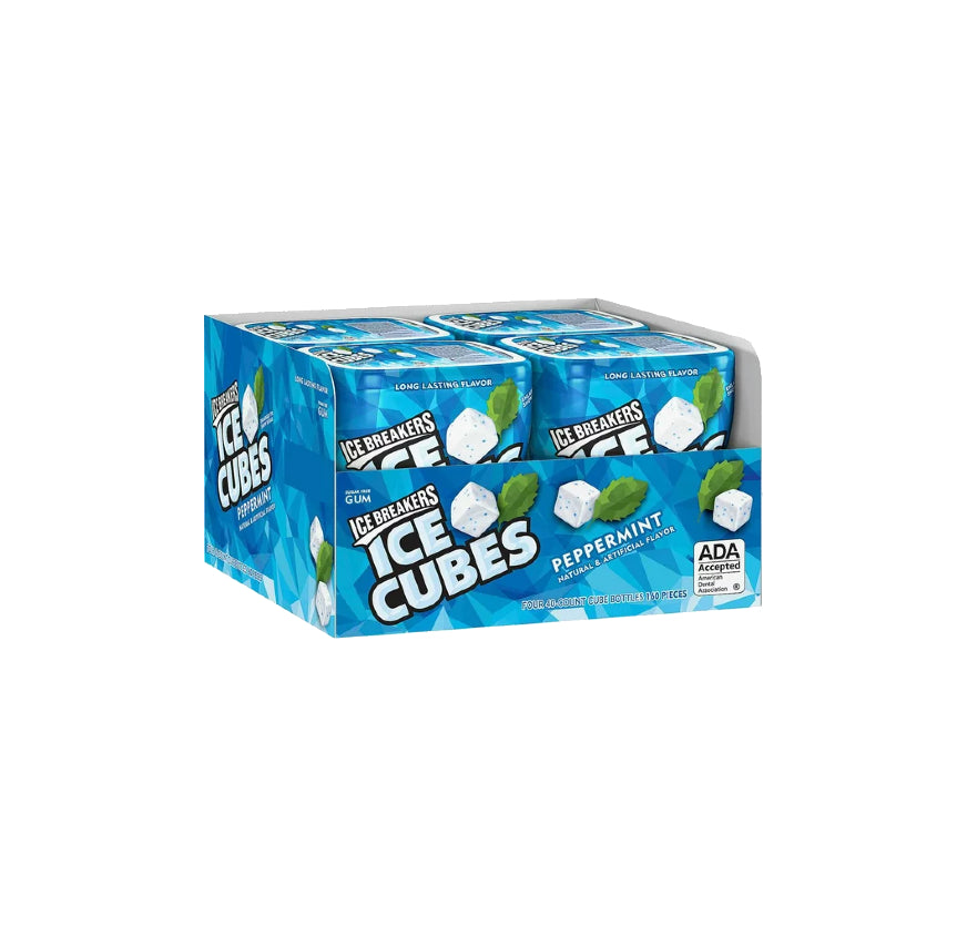 ICE CUBES PEPPERMINT 4CT – Ranger Wholesale