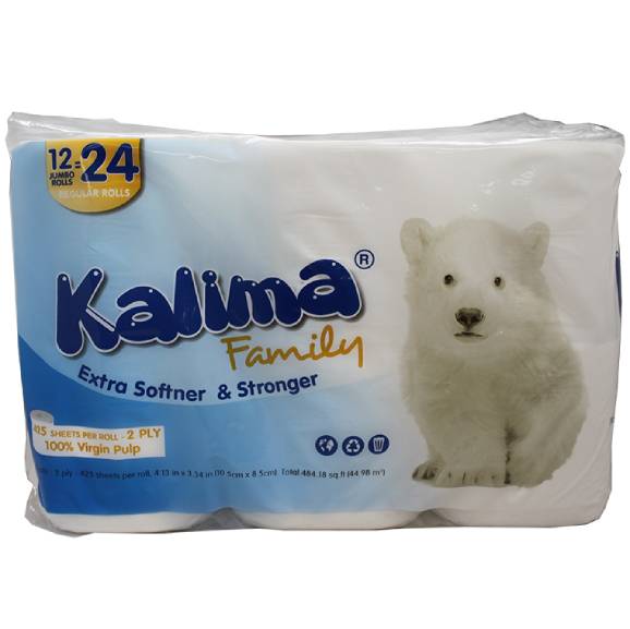 KALIMA TISSUE325 2PLY 4PK/12CT – Ranger Wholesale