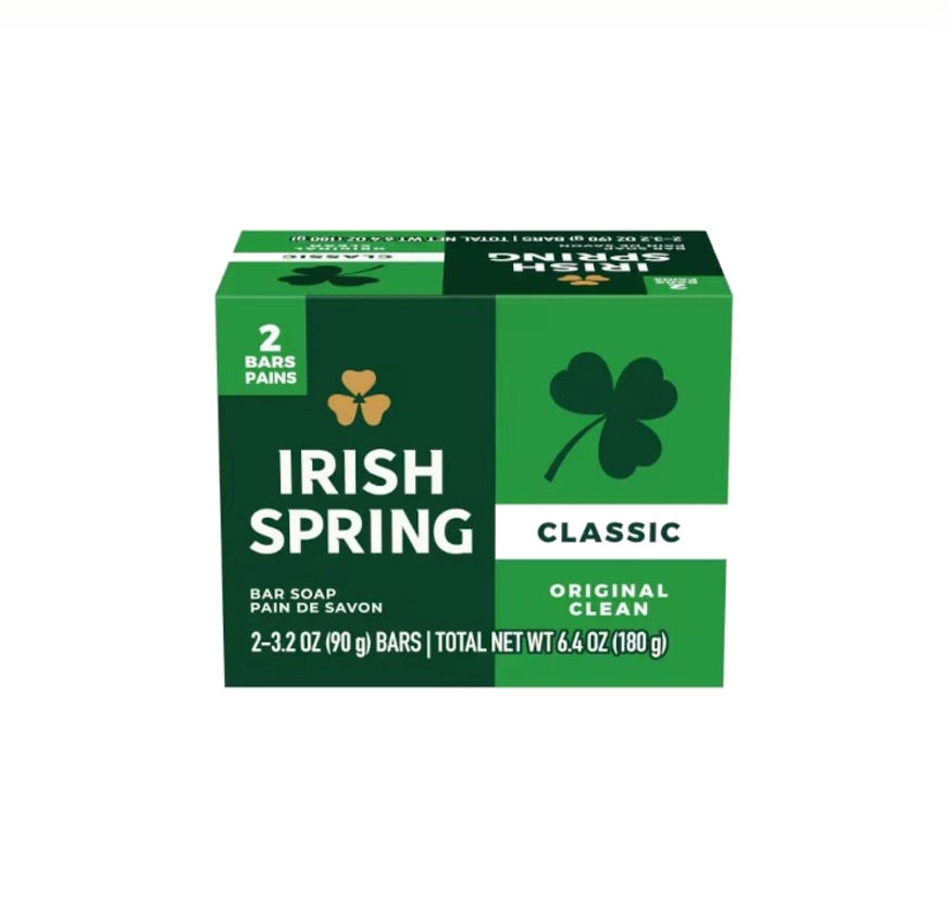 IRISH SPRING SOAP 2CT – Ranger Wholesale
