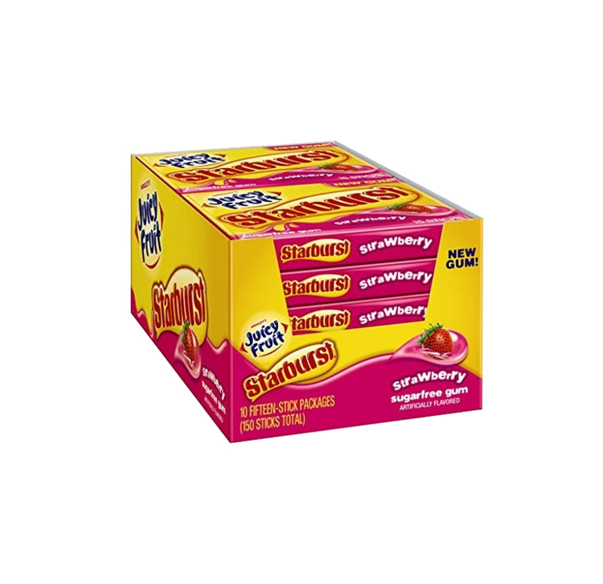 JUICY FRUIT STARBURST STRWBERR – Ranger Wholesale