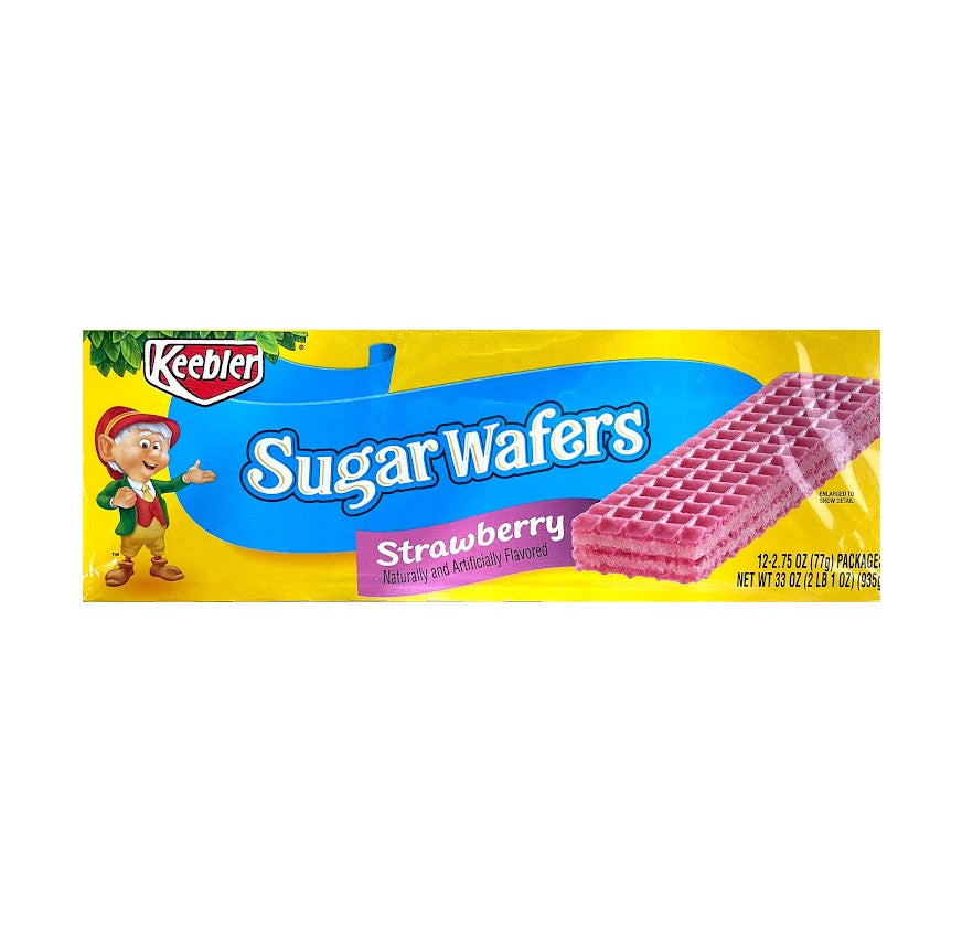 SUGAR WAFERS STRAWBERRY 12CT – Ranger Wholesale