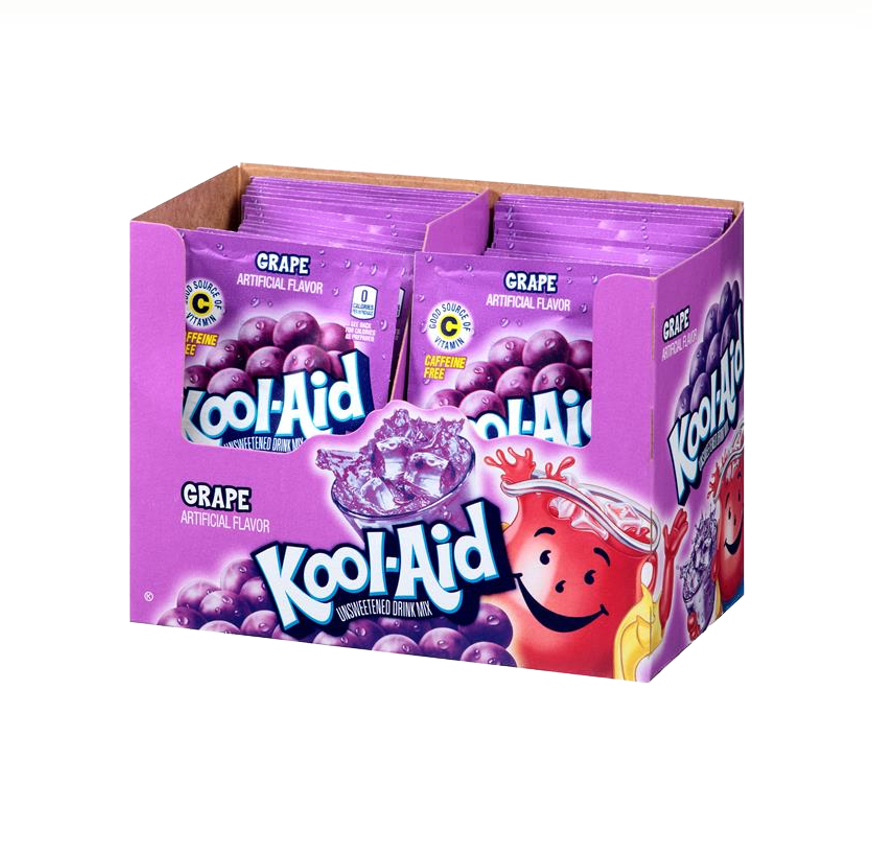 KOOL-AID POWDER GRAPE 48CT – Ranger Wholesale