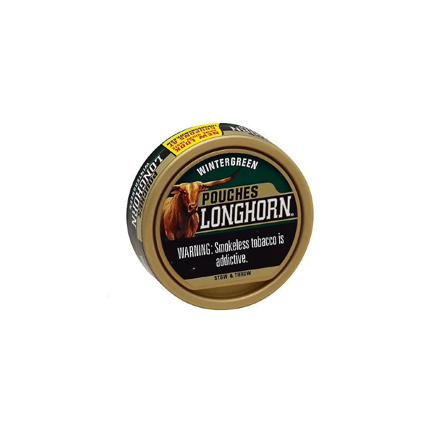 LONGHORN POUCH WINTERGREEN 5CT – Ranger Wholesale