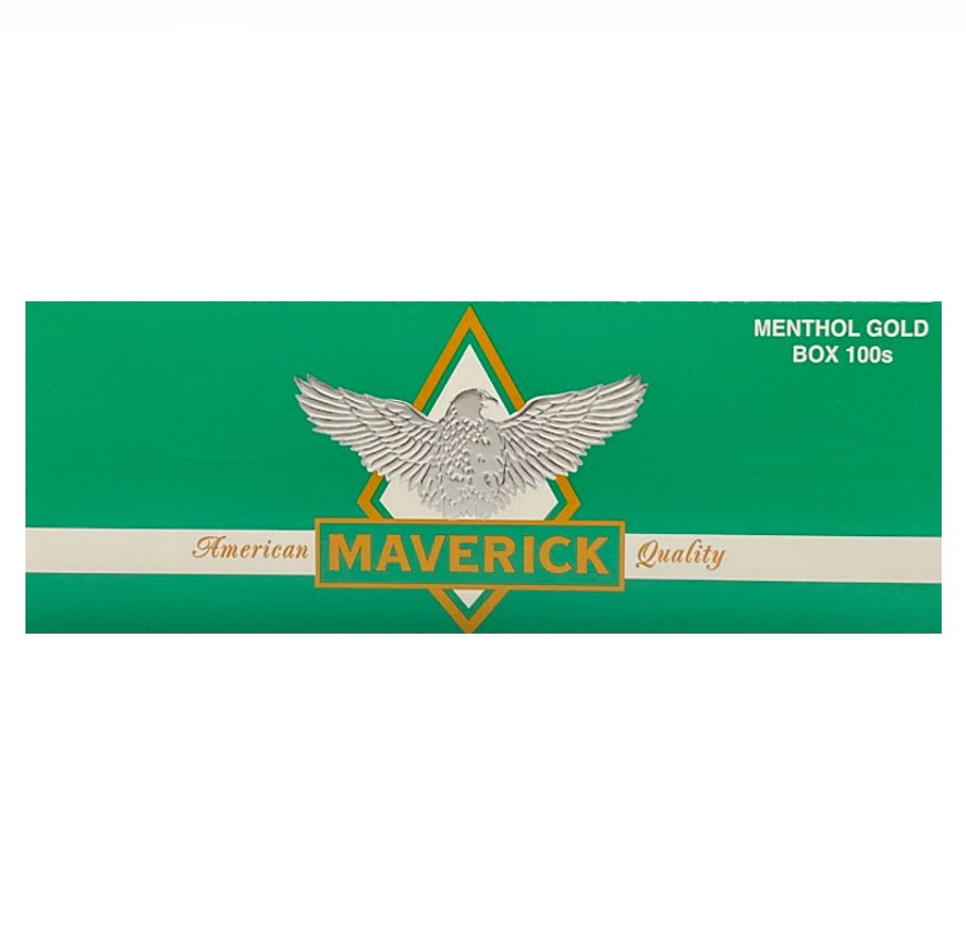MAVERICK MENTHOL GOLD 100 BOX – Ranger Wholesale