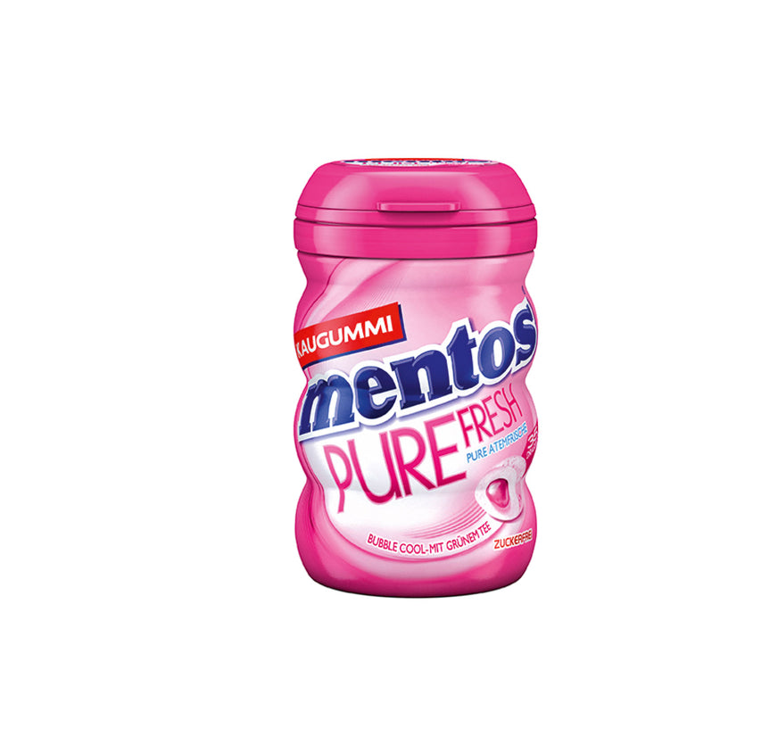 MENTOS GUM PURE BUBBLE -(PINK) – Ranger Wholesale