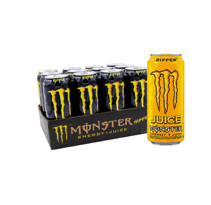 MONSTER 16oz24CT RIPPER YELLOW – Ranger Wholesale
