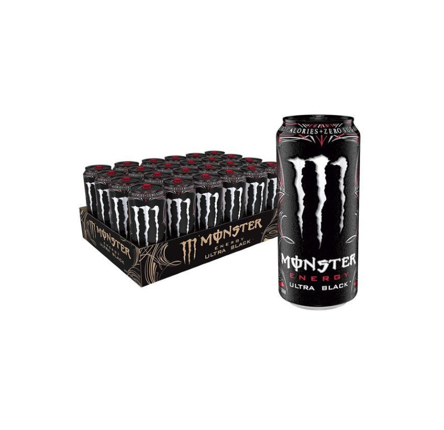 MONSTER 16oz24CT ULTRA BLACK – Ranger Wholesale