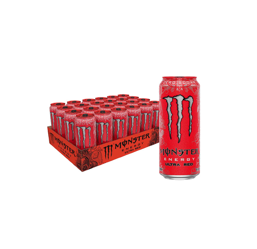 MONSTER 16oz24CT ULTRA RED – Ranger Wholesale