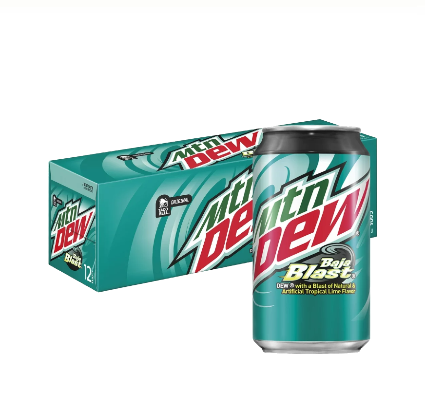 MOUNTAIN DEW 12PK/2C BAJA BLAS – Ranger Wholesale
