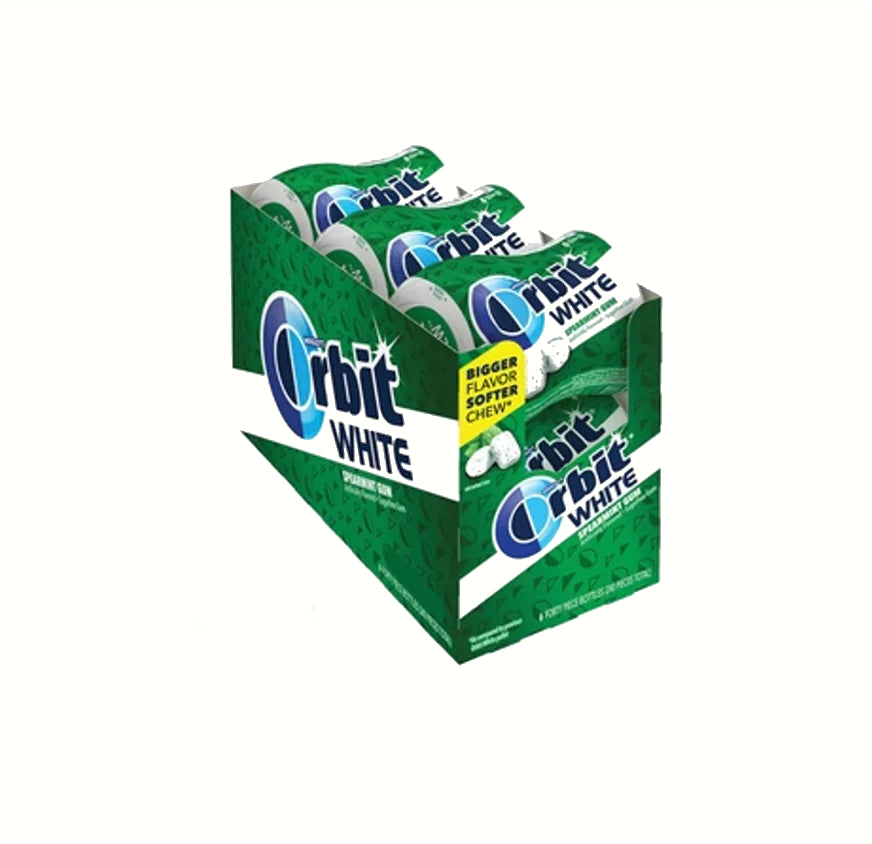 ORBIT BOTTLE WHT SPRMNT 6CT – Ranger Wholesale