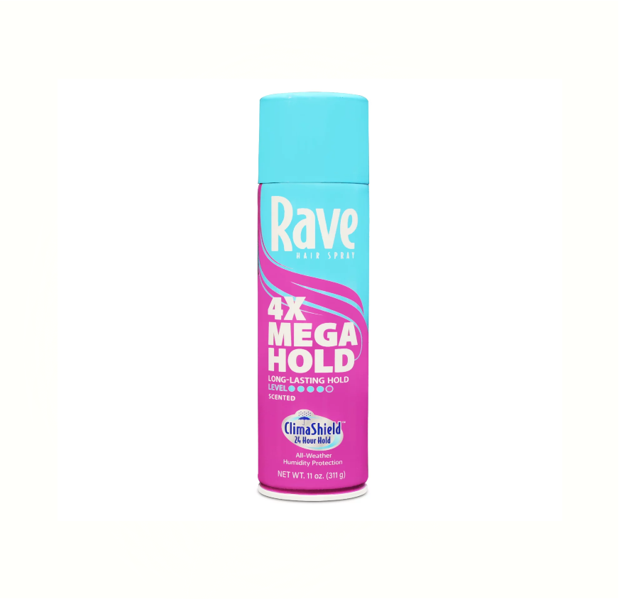 RAVE HAIR SPRAY MEGA 4XSINGLE – Ranger Wholesale