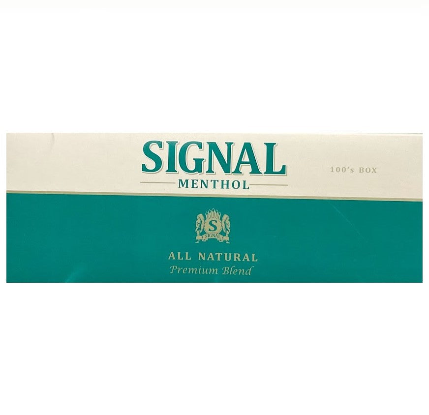 SIGNAL MENTHOL 100BX – Ranger Wholesale