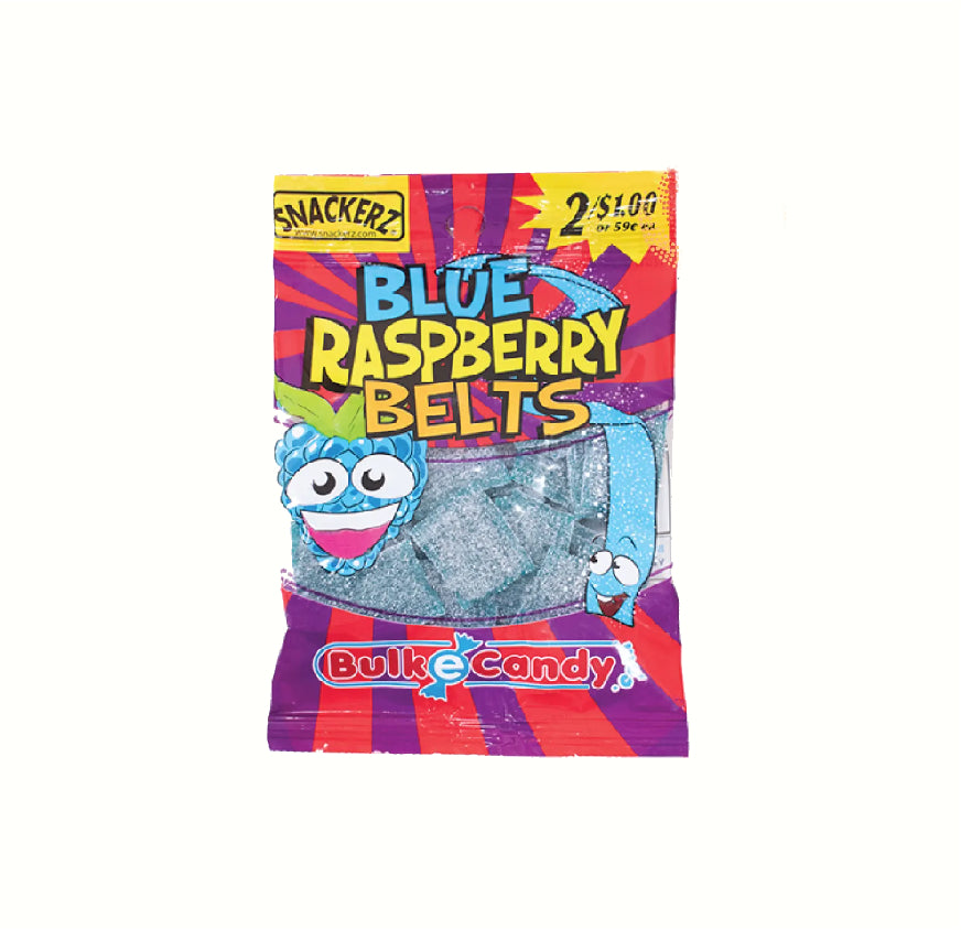 SNACKERZ 2/$1 BLUE RAS BELT – Ranger Wholesale