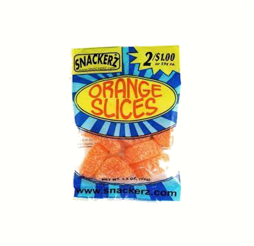 SNACKERZ 2/$1 ORANGE SLICES – Ranger Wholesale