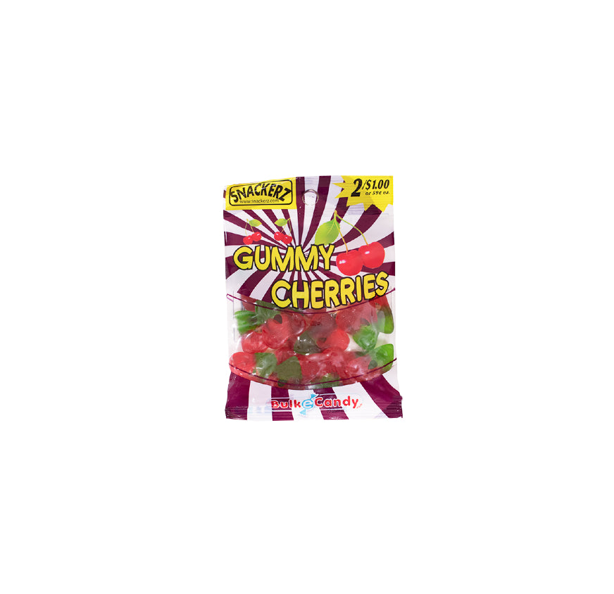 SNACKERZ 2/$1 GUMMY CHERRIES – Ranger Wholesale