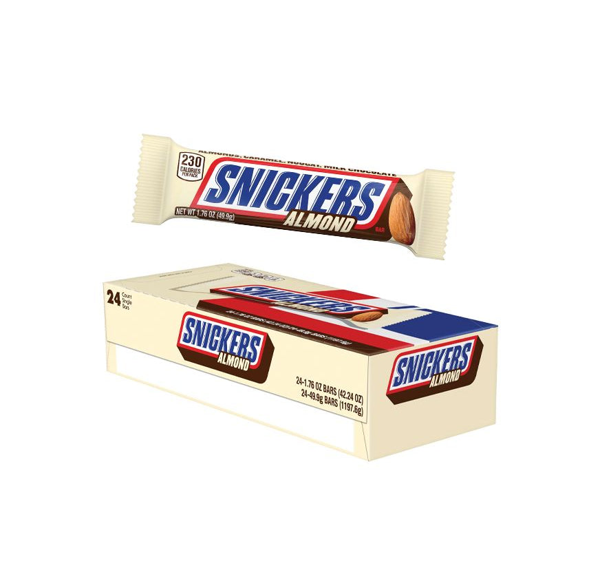 SNICKERS ALMOND KG 24CT – Ranger Wholesale