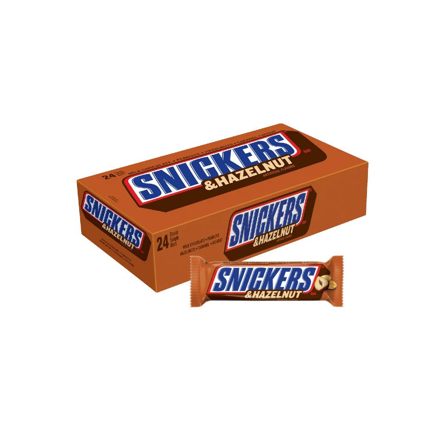SNICKERS & HAZELNUT SM 24CT – Ranger Wholesale