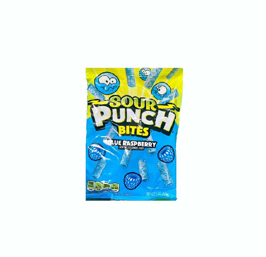 SOUR PUNCH BAG BITES BLUE RASB – Ranger Wholesale