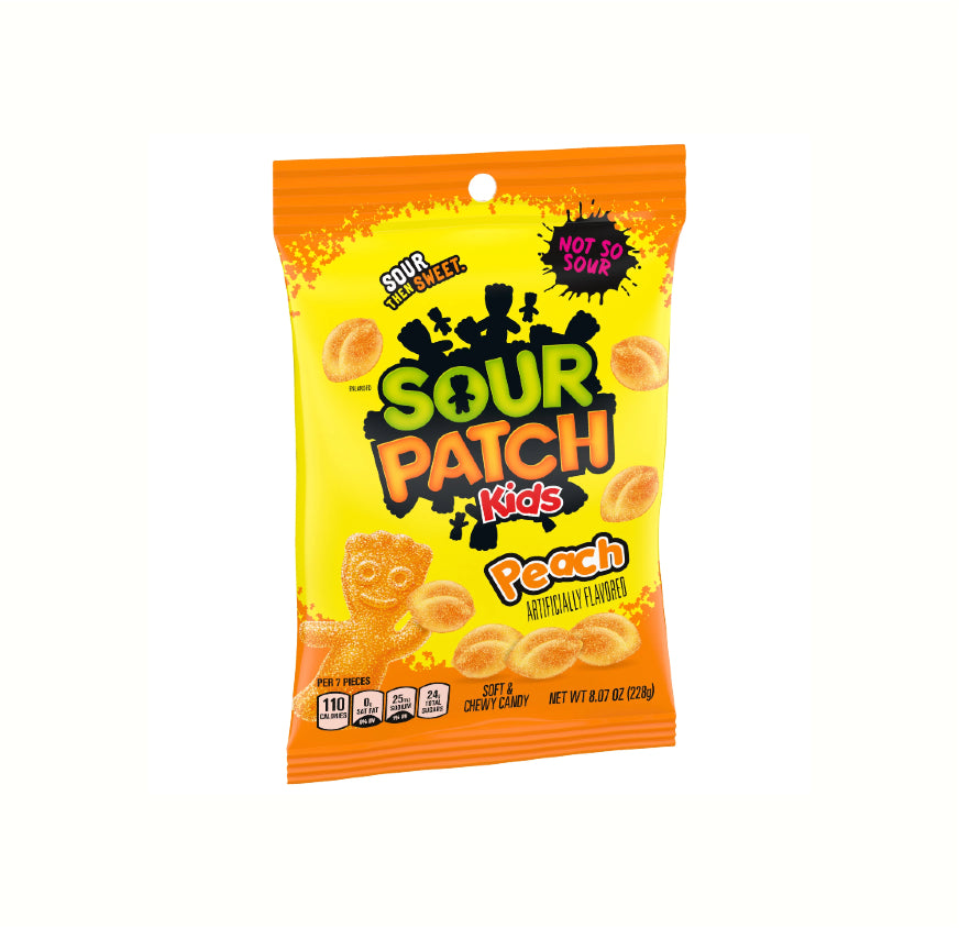 SOUR PATCH KIDS 8OZ PEACH – Ranger Wholesale
