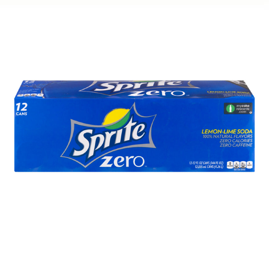 SPRITE 12PK CAN /2CT ZERO – Ranger Wholesale