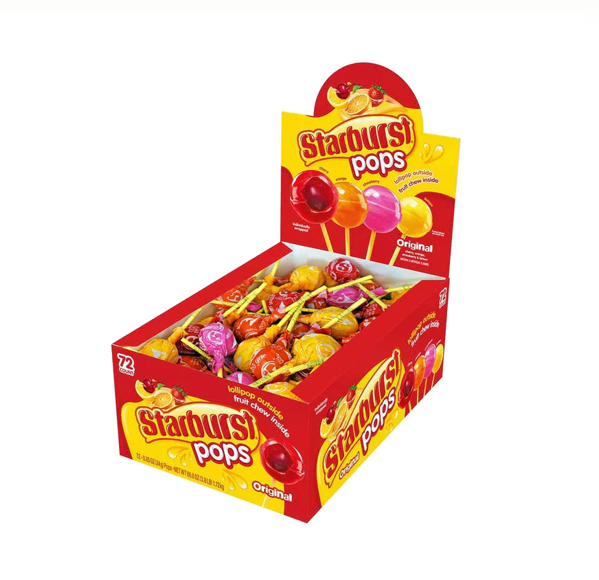 STARBURST POPS ORIGINAL 72CT – Ranger Wholesale