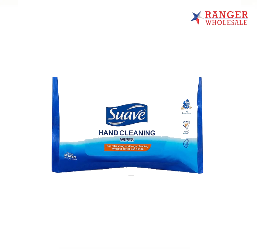 SUAVE HAND CLEANING WIPE 48CT – Ranger Wholesale