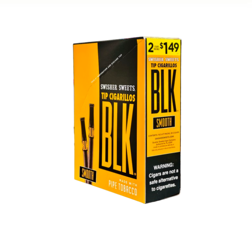 SWISHER BLK SMOOTH 2/1.49 15CT – Ranger Wholesale