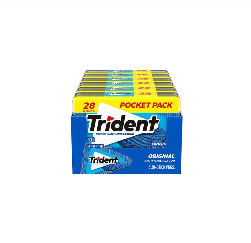 TRIDENT ORIGINAL 28PK/6CT – Ranger Wholesale