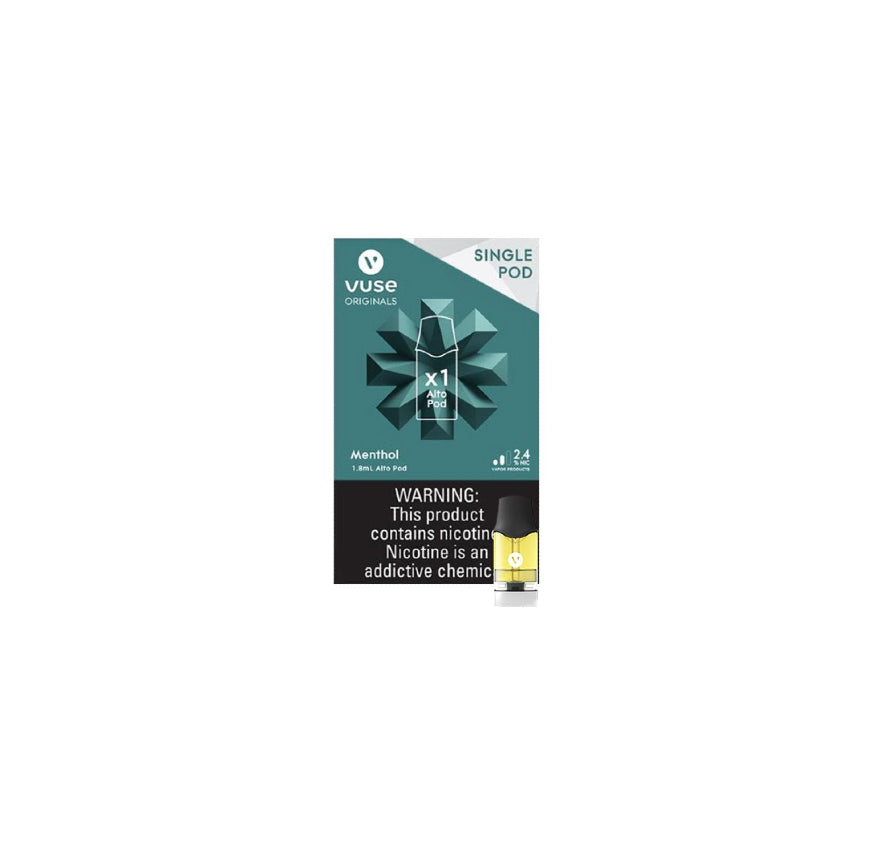 VUSE ALTO MENTHOL 2.4%1POD 5PK – Ranger Wholesale