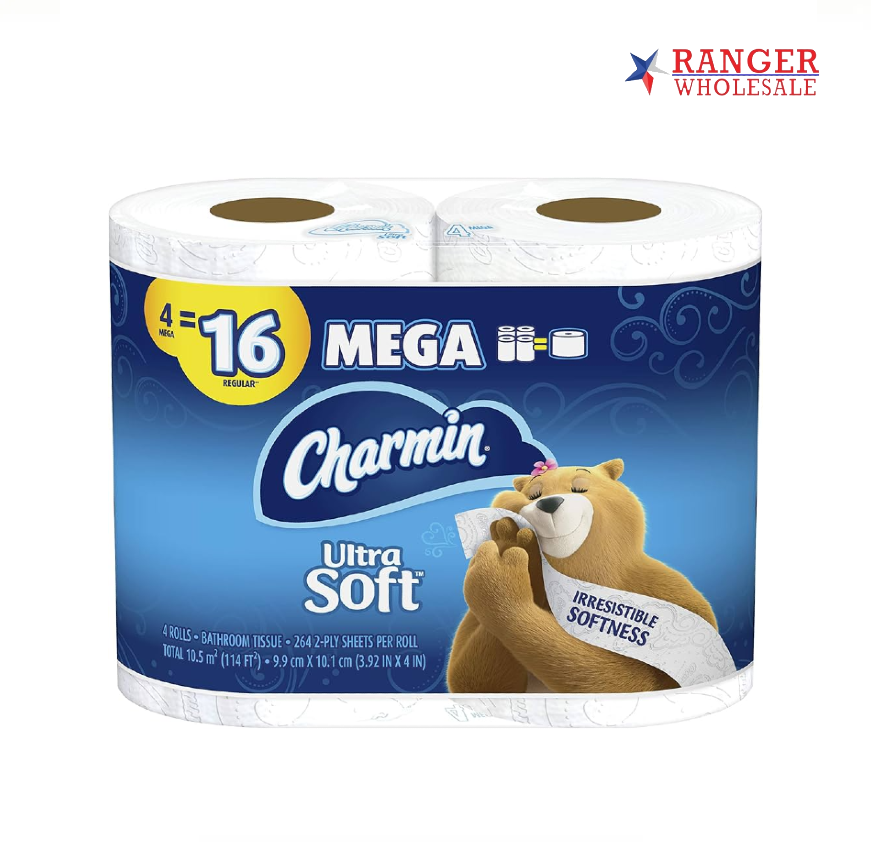 charmin soft 4 pack – Ranger Wholesale
