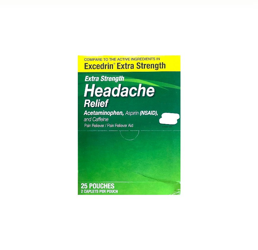EXCEDRIN SINGLE 25CT – Ranger Wholesale