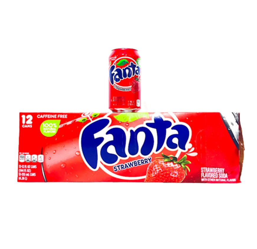 FANTA 12PK/2CT STRAWBERRY – Ranger Wholesale