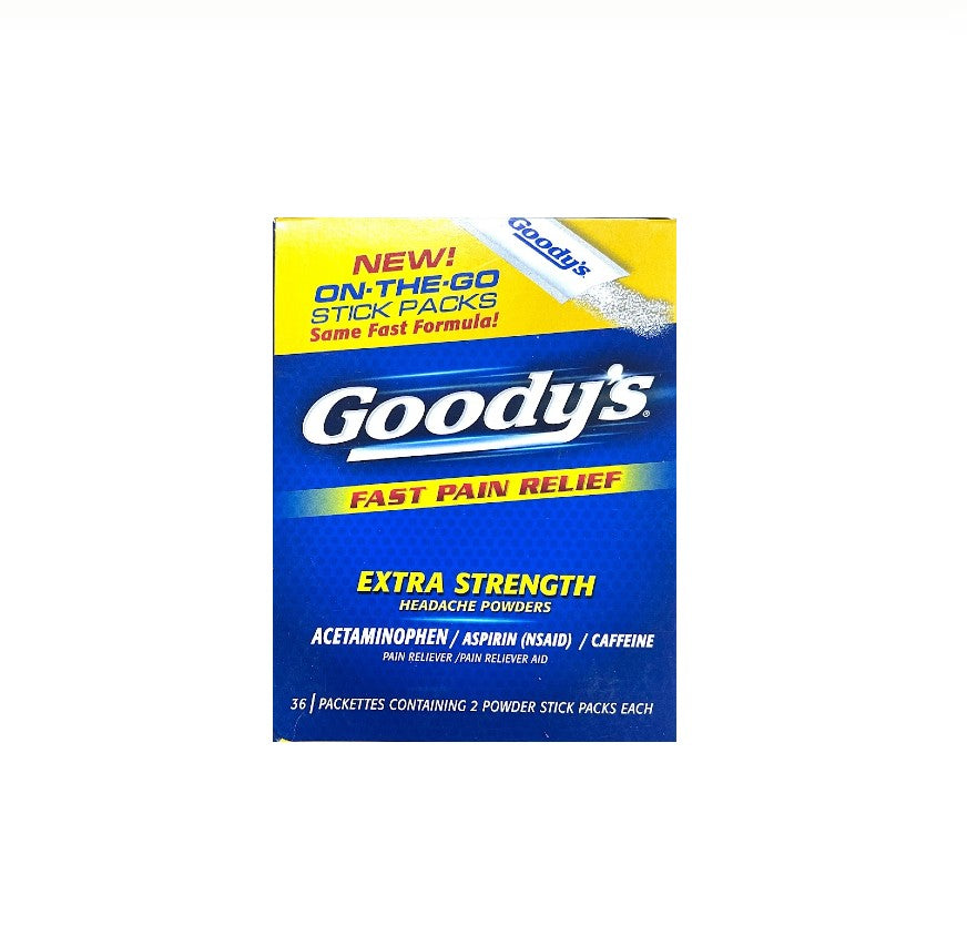 GOODY'S 6CT HEADACHE POWDER – Ranger Wholesale