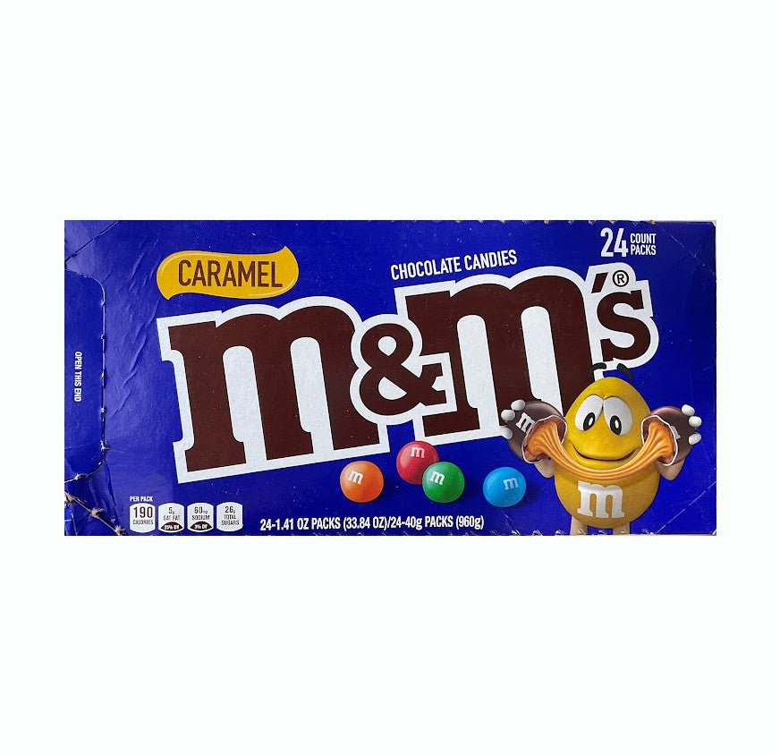 M&M CARAMEL 24CT – Ranger Wholesale