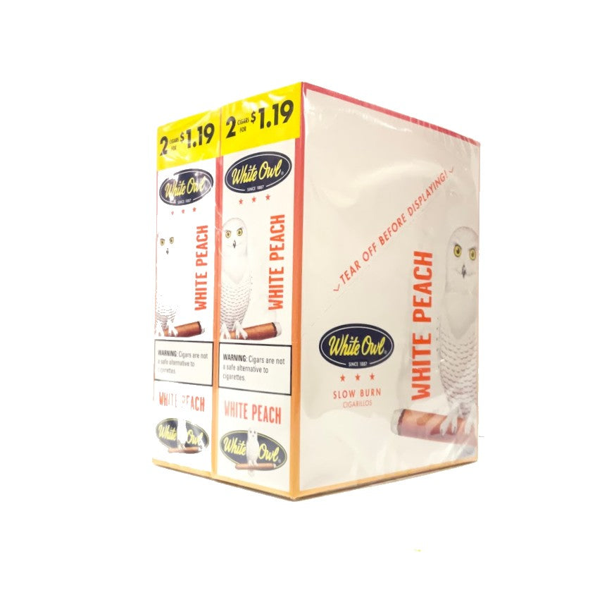 WHITE OWL 2/1.19 WHITE PEACH – Ranger Wholesale